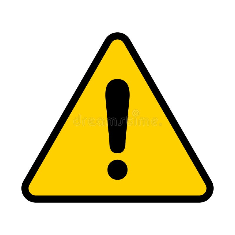 Attention Icon. Warning Sign. Exclamation Point. Vector Stock ...