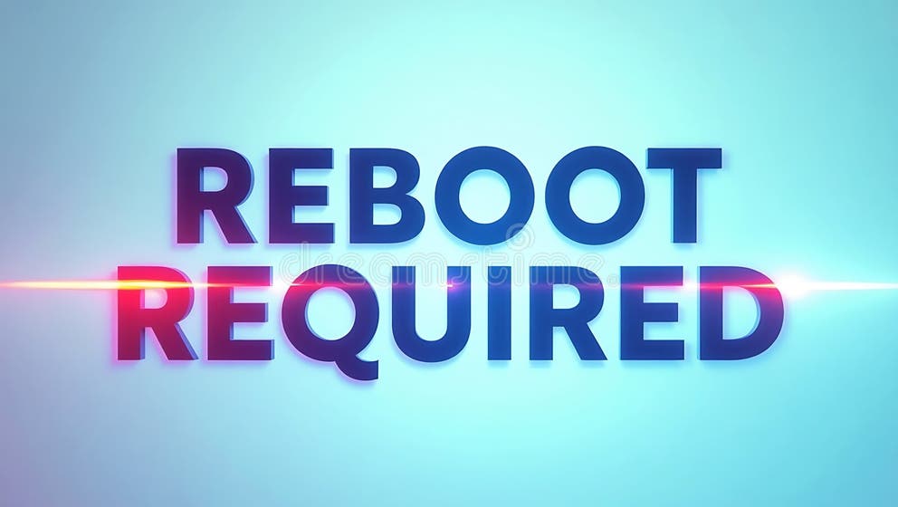 Attention Needed for System Reboot and User Intervention Flagged Stock ...