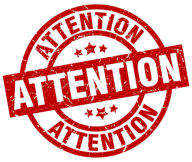 Attention Round Icon. Exclamation Mark Point Caution Alert Warning ...