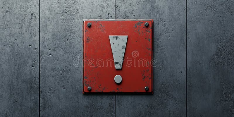 Attention Sign this is an Exclamation Warning Icon that Indicates a ...