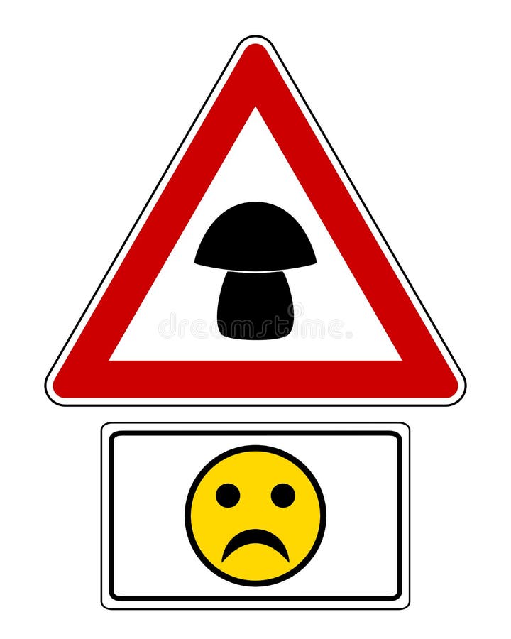 Attention Sign with Optional Label and Smiley Stock Vector ...