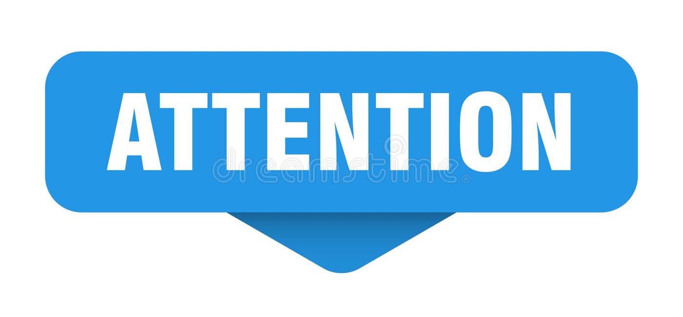 Attention Sticker Stock Illustrations – 28,968 Attention Sticker Stock ...