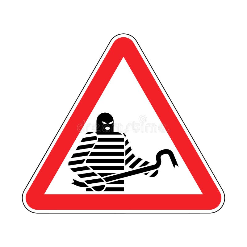 Caution Robber Stock Illustrations – 285 Caution Robber Stock ...