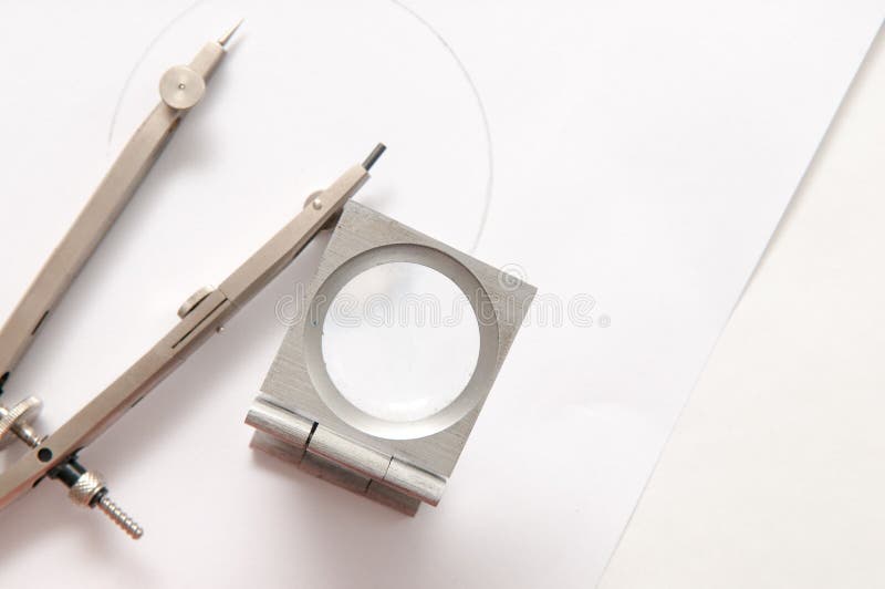 Linen Counter on Color Chart Stock Photo - Image of examine, screen: 596130