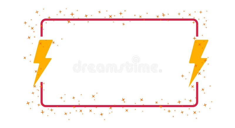 Lightning Text Box Stock Illustrations – 382 Lightning Text Box Stock ...