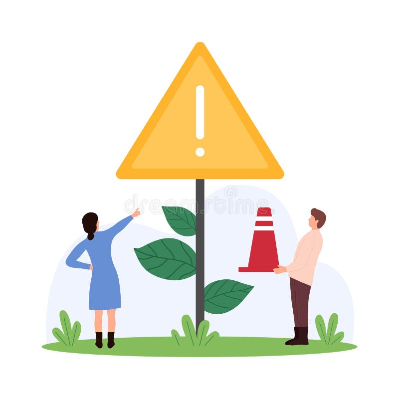 Attention, Warning Signal of Important Information, Alarm Stop Message ...