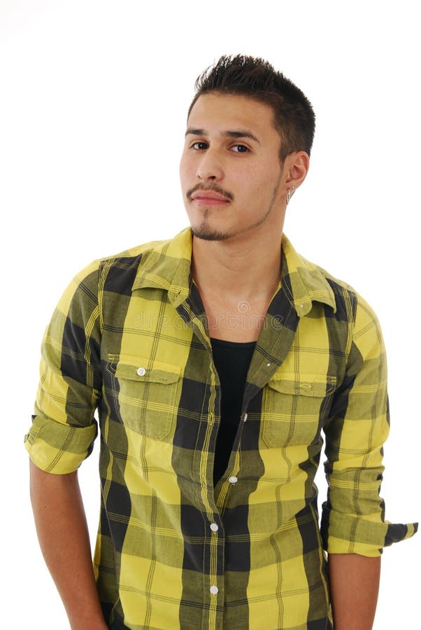 Attentive young man stock photo. Image of listening, adult - 17159852