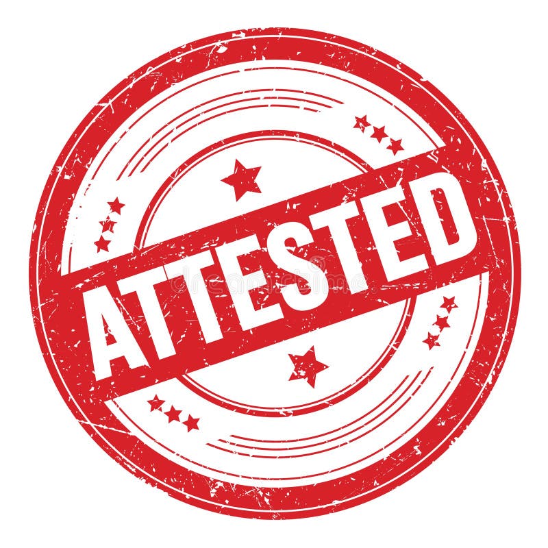 Attested Logo Stock Illustrations – 32 Attested Logo Stock ...