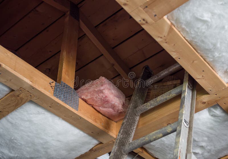 Attic stock photo. Image of ceiling, storage, beams, attic - 25308376