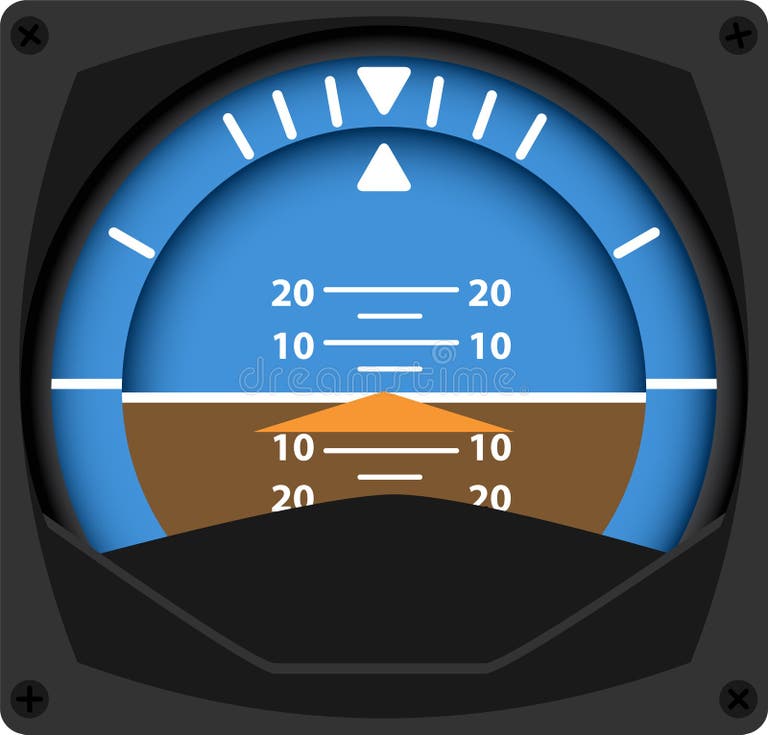 Attitude Indicator Stock Illustrations – 524 Attitude Indicator Stock ...