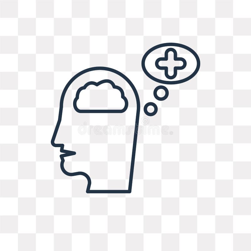 Attitude Vector Icon Isolated on Transparent Background, Attitude ...