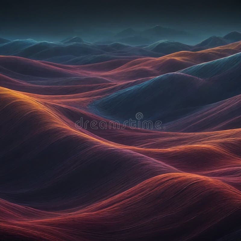 Attract Blue Line Movement, Abstract Wave Line, Light Technology ...