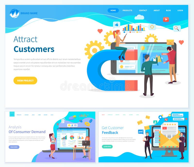 Attract Customers, Analysis of Consumer Demand, Get Customer Feedback ...