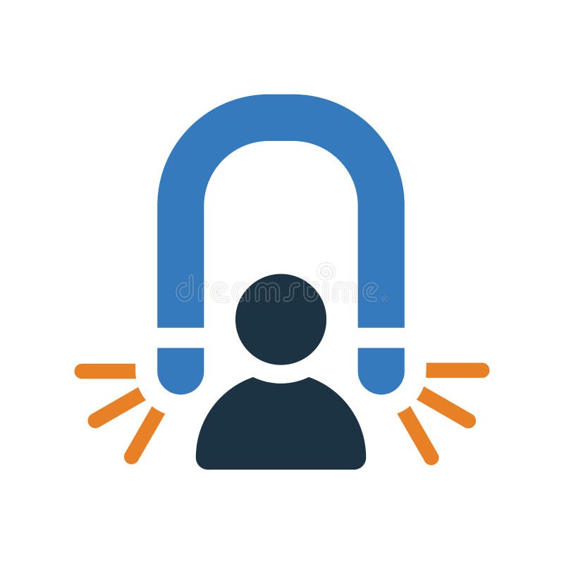 Attracting Customer Icon. Simple Editable Vector Graphics Stock ...