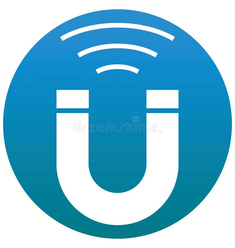 Attracting Customers, Magnet Isolated Vector Icon Can Be Easily Edit ...