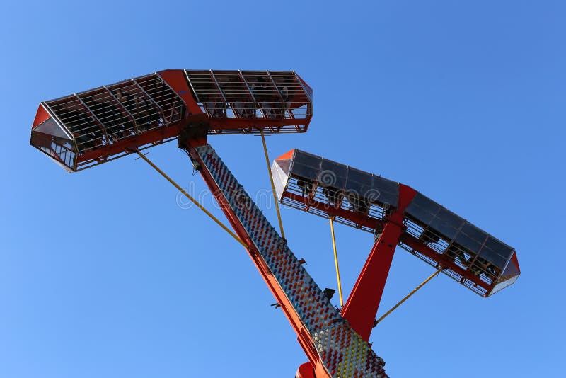 Attraction Sky Master stock photo. Image of fairground - 53336070