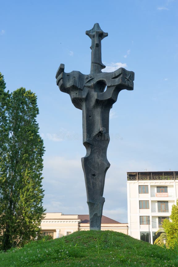 The Attraction of the Sukhum Editorial Image - Image of summer, sword ...