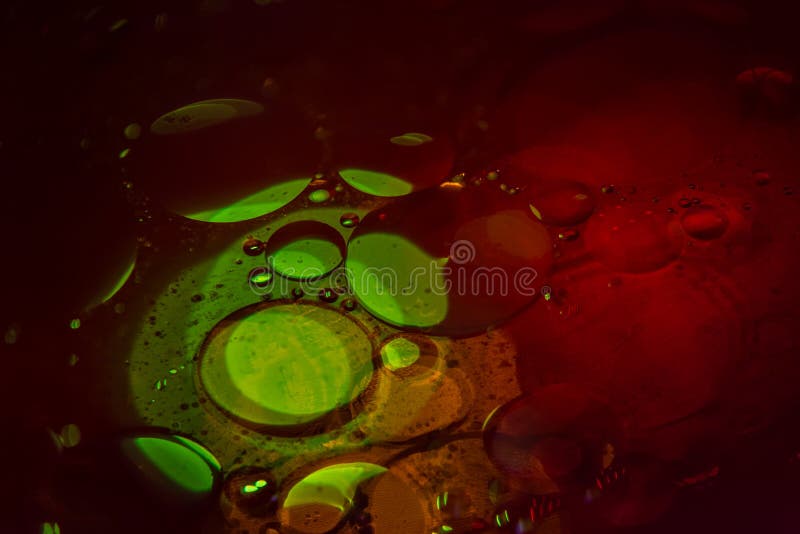 Abstract Bubbles Pattern with Colourful Lighting Stock Photo - Image of ...