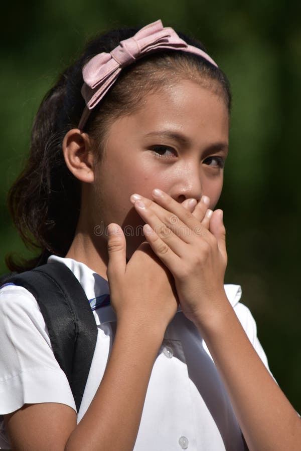 A Quiet Female Student stock photo. Image of pupil, females - 142586436