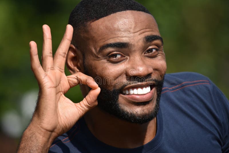 An Okay African Man stock image. Image of male, colombia - 261273331