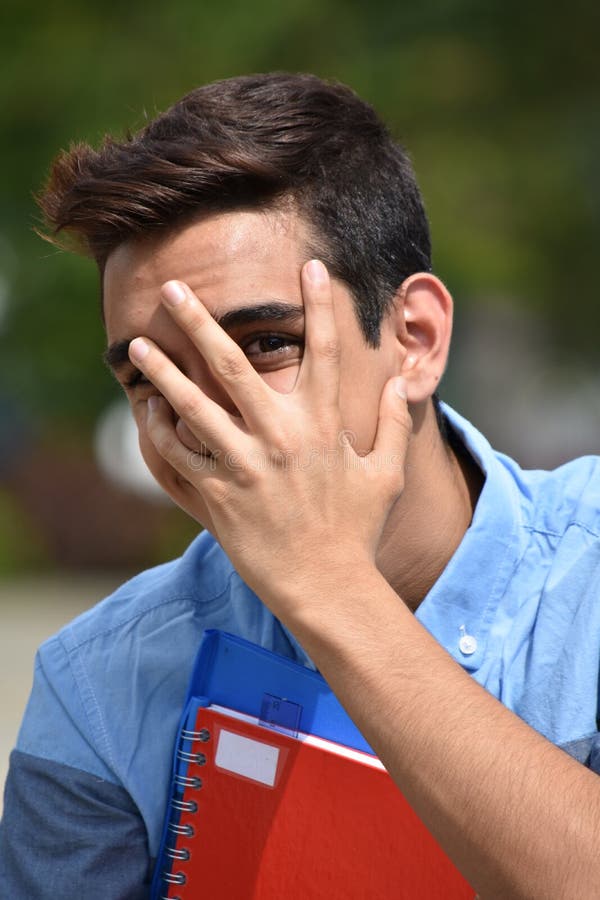 A Timid Diverse Person stock photo. Image of diversity - 261288324