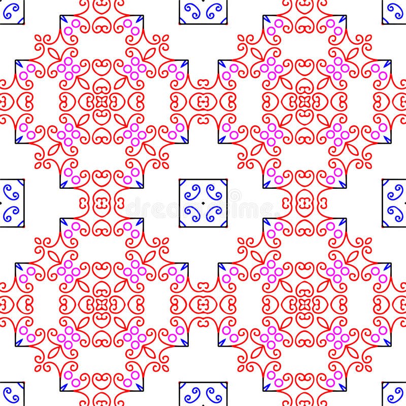 Attractive Awesome Nice Pattern Digital Design Art 29th Stock Vector ...