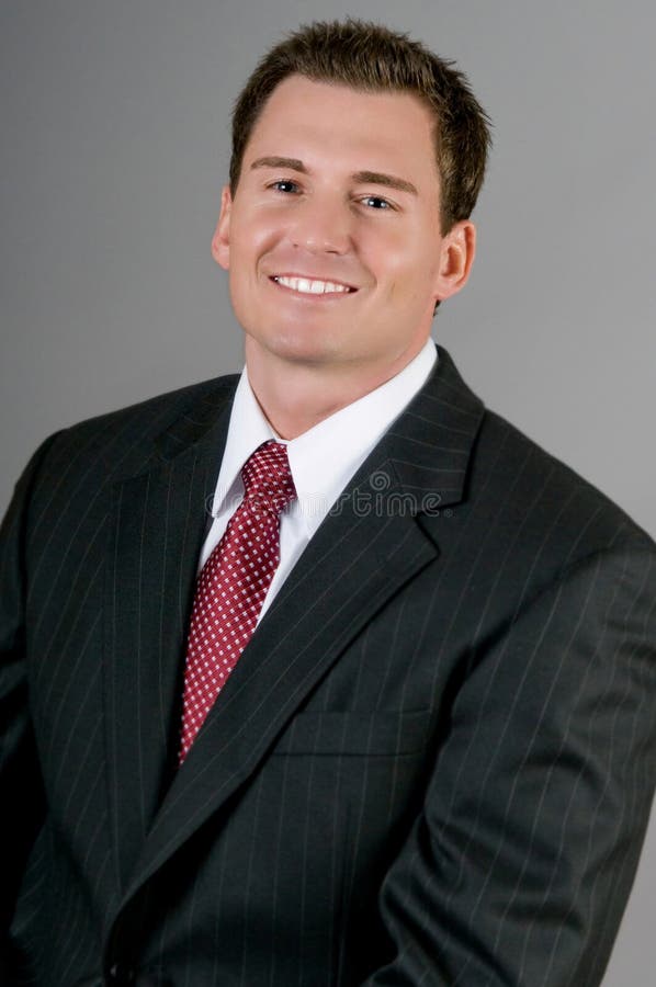 Attractive businessman stock image. Image of executive - 13120309