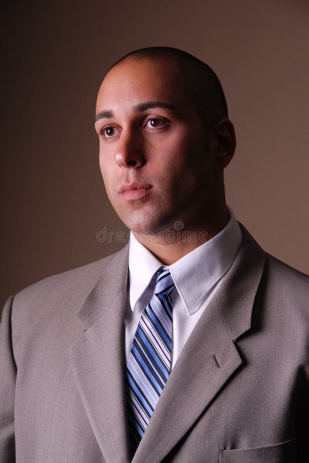Attractive businessman. stock image. Image of shot, head - 5471021