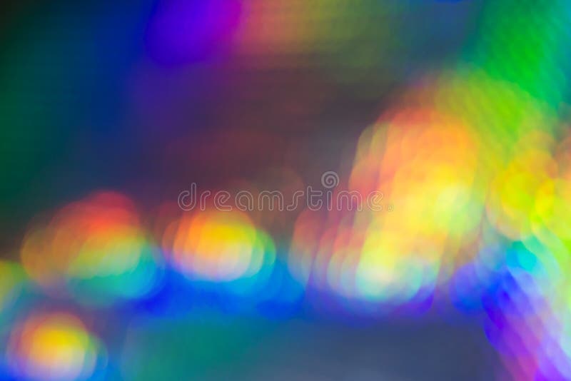 Attractive Colorful Lights with Diffuse Effect Stock Photo - Image of ...