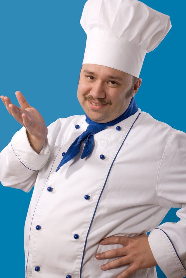 Attractive cook stock photo. Image of tasty, catering - 7204464