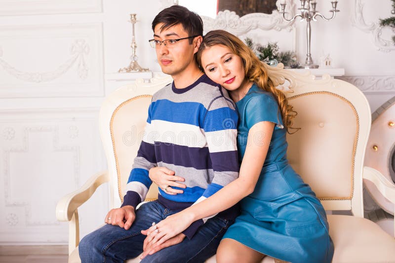 Attractive couple cuddling stock image. Image of lifestyle - 78631123