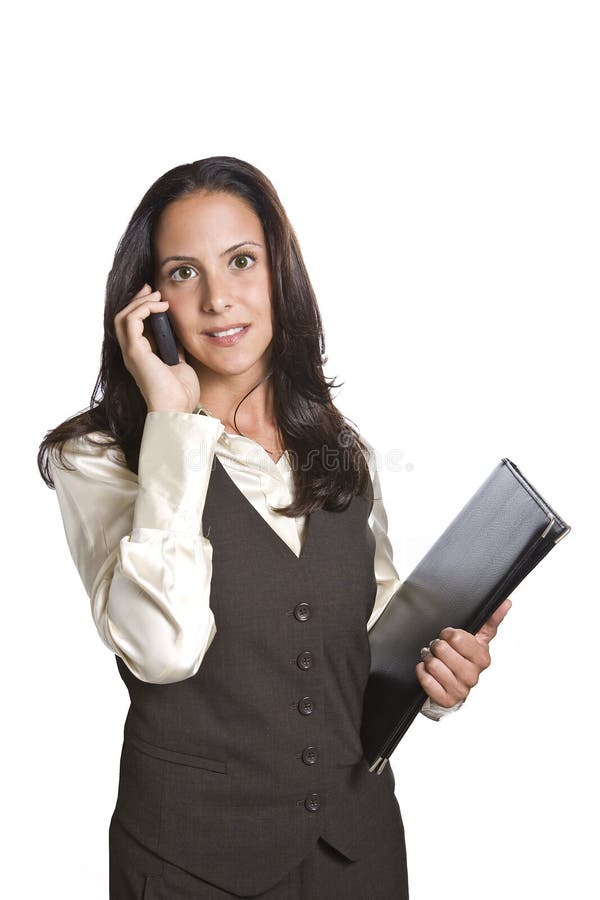 Attractive Female Executive Stock Photo - Image of operator, info: 5797338