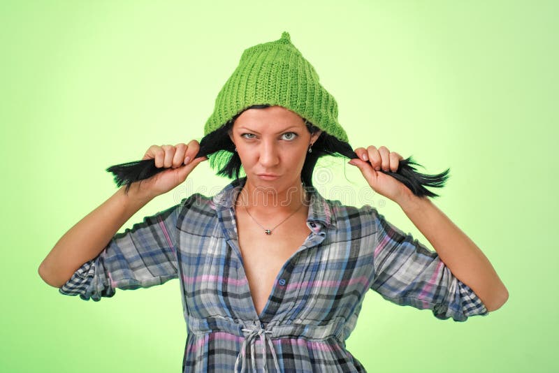 Attractive girl stock photo. Image of glamour, young, person - 9368564