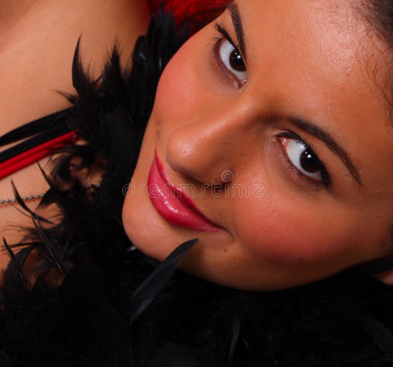 Attractive Gothic Woman stock image. Image of pleased - 5272615