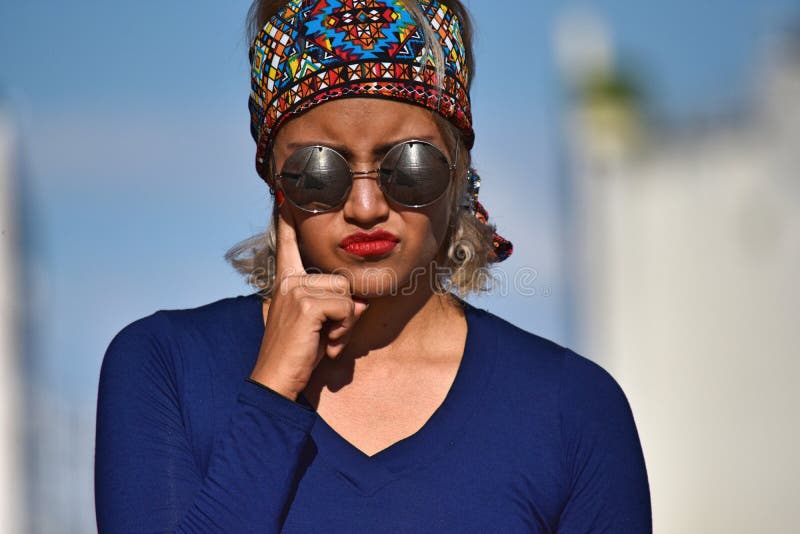 A Silly Diverse Woman stock photo. Image of happy, goofy - 261293046