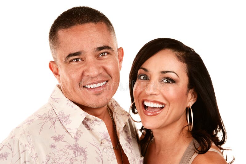 Hispanic Couple Playing Video Game Stock Photo - Image of hispanic ...