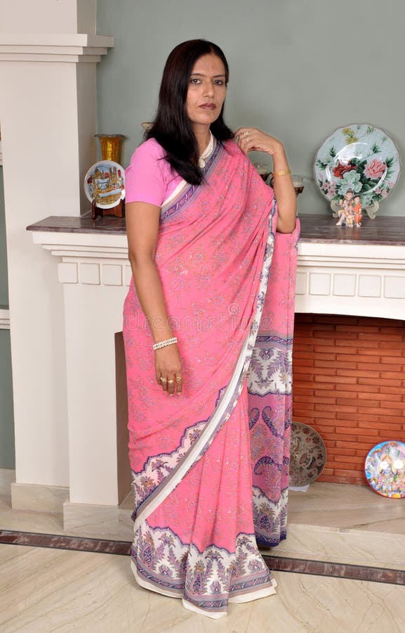 Attractive Indian lady stock photo. Image of clothes - 16043458