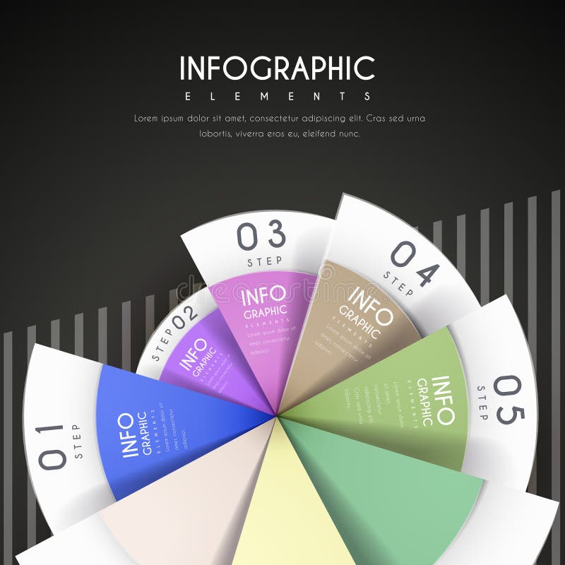 Attractive Infographic Design Stock Illustration - Illustration of ...
