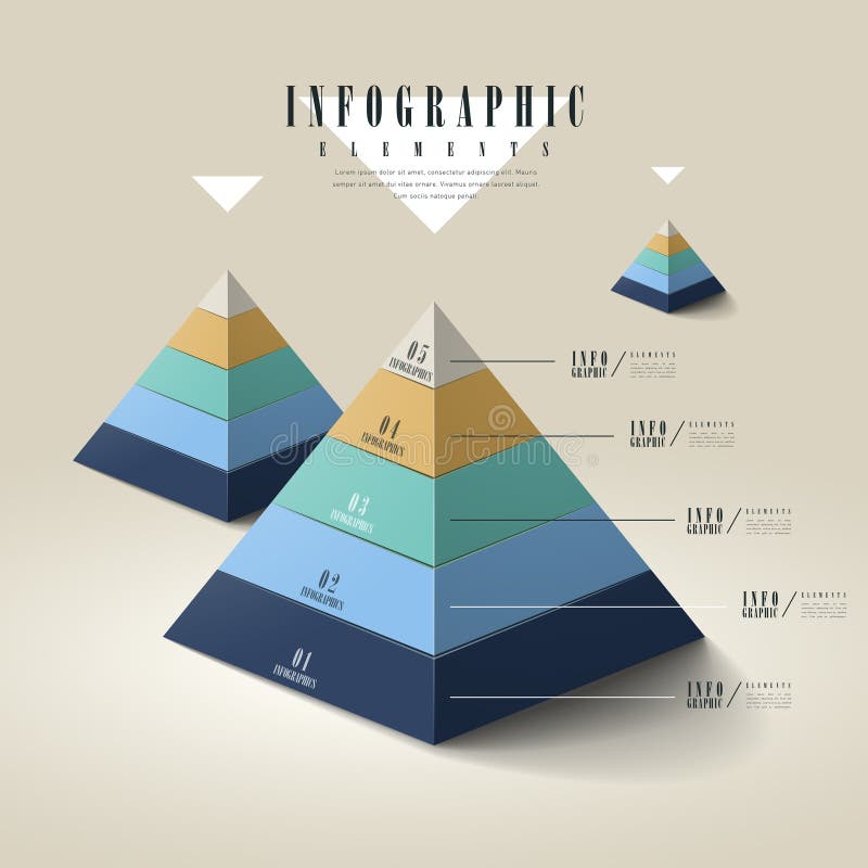 Attractive Infographic Template Stock Vector - Illustration of computer ...