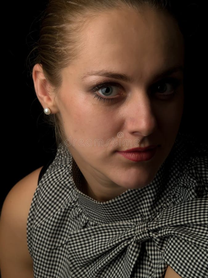 Attractive lady stock image. Image of fashion, hair, beauty - 7231985