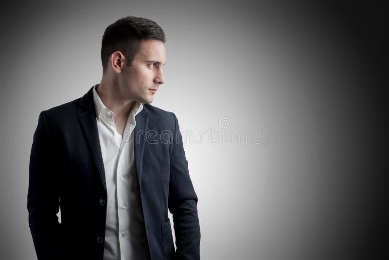 Attractive male model stock image. Image of macho, modern - 60301807