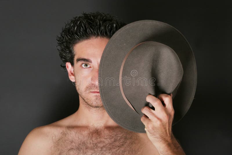 230 Man Covering His Face Hat Stock Photos - Free & Royalty-Free Stock ...
