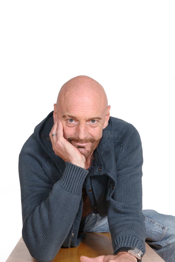 1,441 Middle Aged Bald Man Beard Stock Photos - Free & Royalty-Free ...