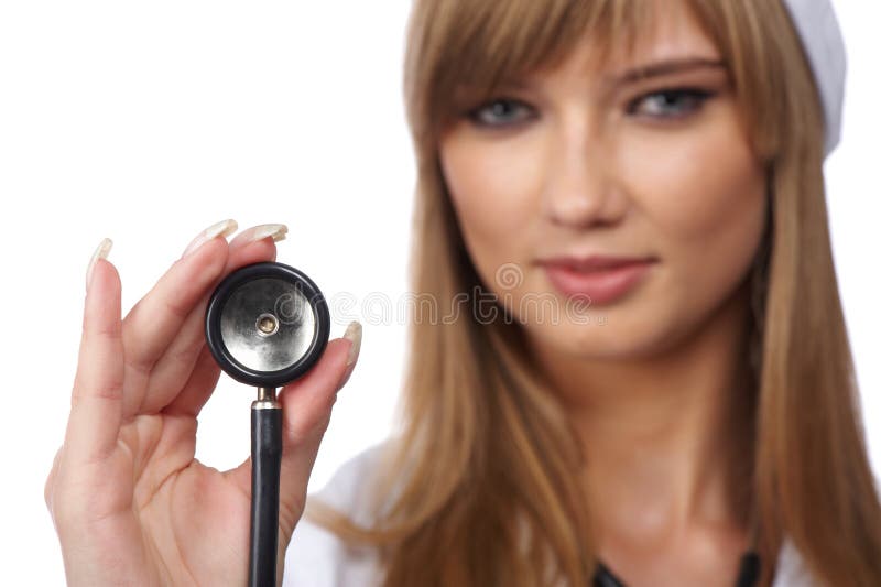 Attractive Nurse stock image. Image of practitioner, medicine - 10613853