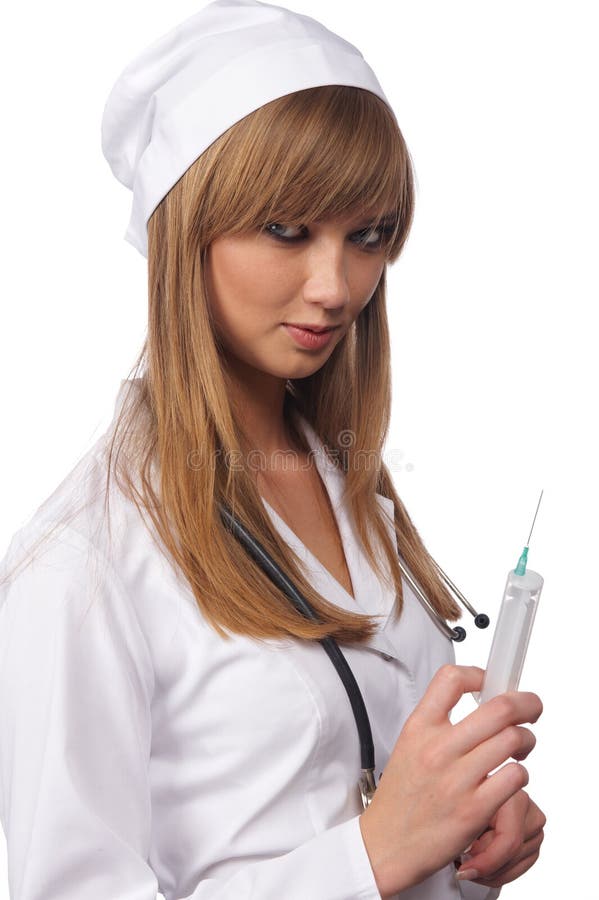 Attractive Nurse stock photo. Image of professional, nurse - 10673794