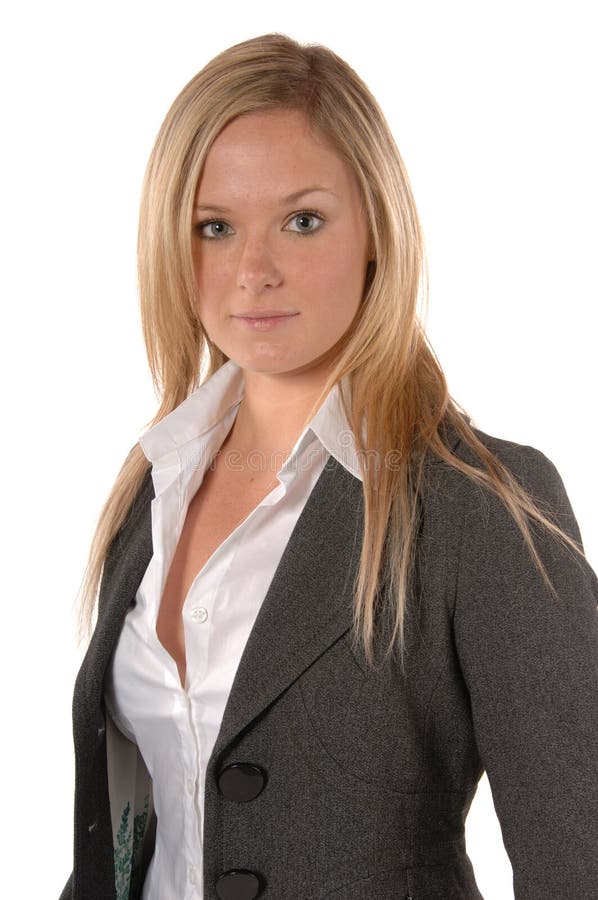 Attractive office worker stock image. Image of northern - 3422471