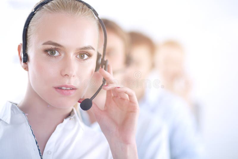 Attractive Positive Young Businesspeople and Colleagues in a Call ... Attractive Positive Young Businesspeople and Colleagues in a Call ...