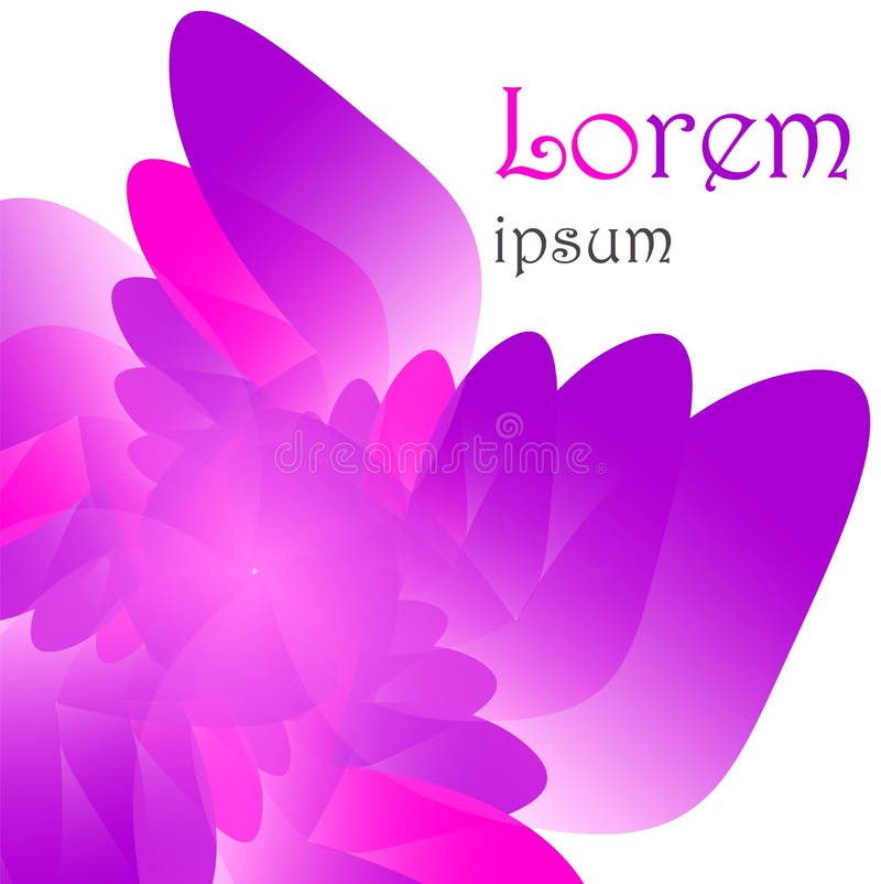 Attractive Purple Graphic. Vector Illustration Stock Vector ...
