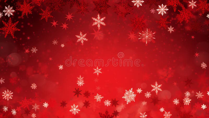 Attractive Red Base with Snow Flake Pattern, Ai Generated Stock ...