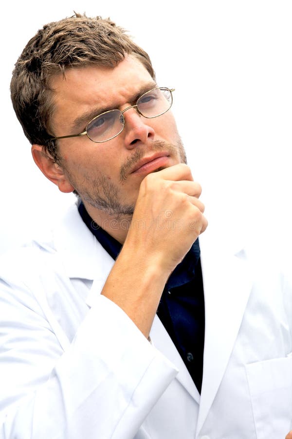 Attractive Scientist Student Stock Photo - Image of people, chemistry ...